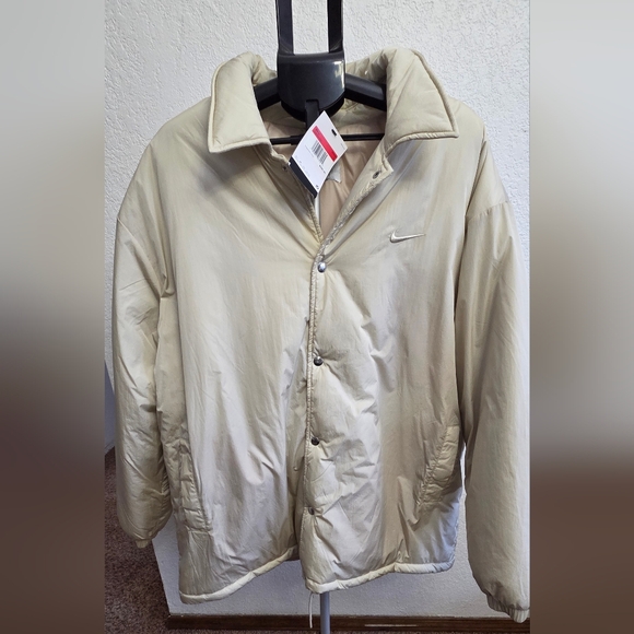 Nike | Jackets & Coats | Nike Mens Thermafit Coaches Puffer Jacket ...
